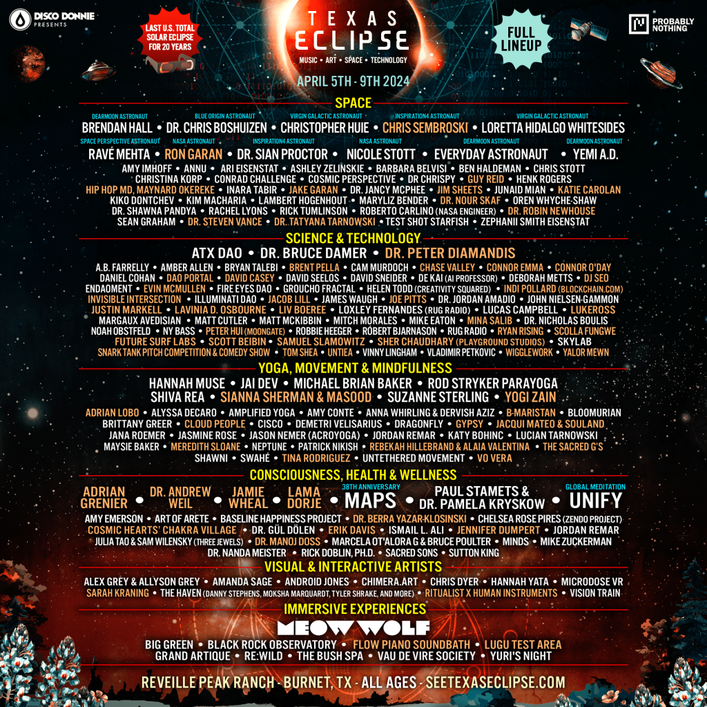 MAPS Announces Celestial Plans for Its 38th Anniversary ...